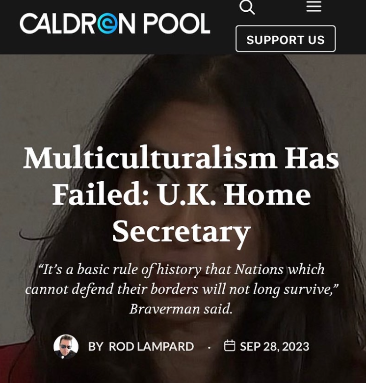 Multiculturalism Has Failed: U.K. Home Secretary – Rod Lampard